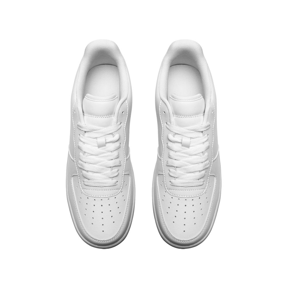 Unisex Low Top Leather Sneakers Printy6