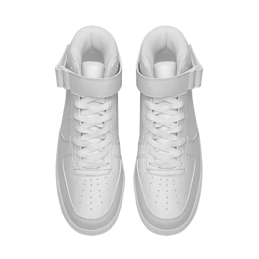 Unisex High Top Leather Sneakers Printy6